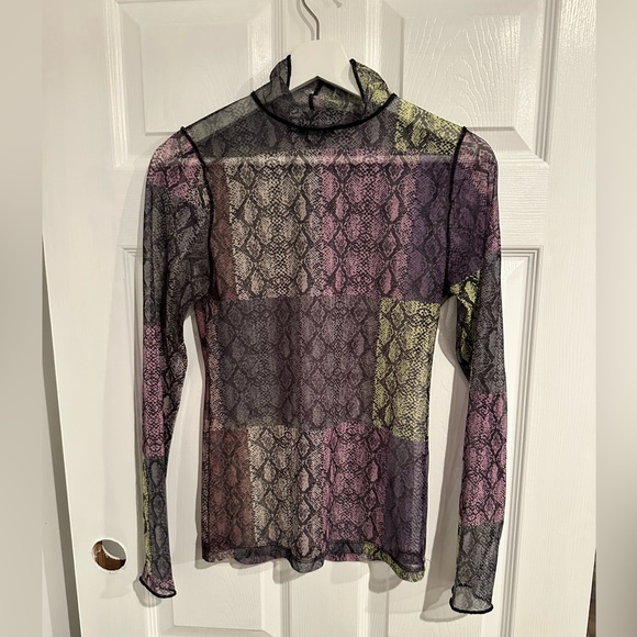 New Girl Order | Tops | New Girl Order Mesh Top | Poshmark